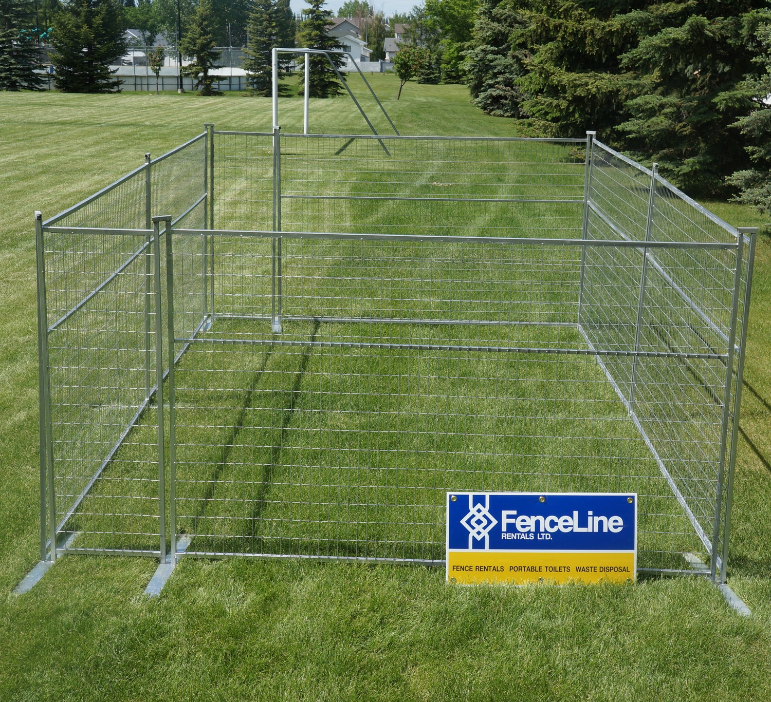 20' x 12' Dog Run Package – Fence Sales - Fenceline
