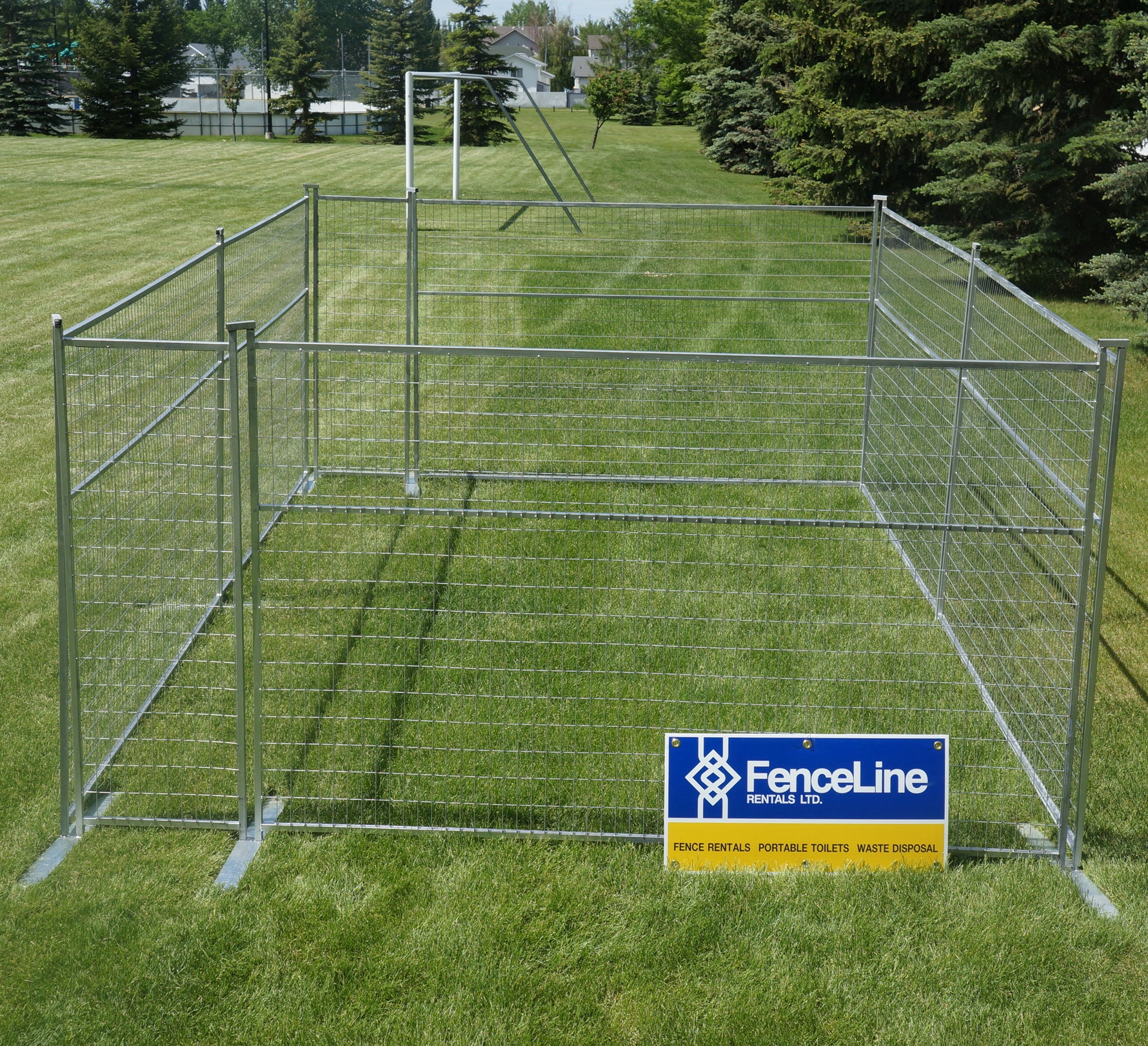 20' x 12' Dog Run Package – Fence Sales - Fenceline